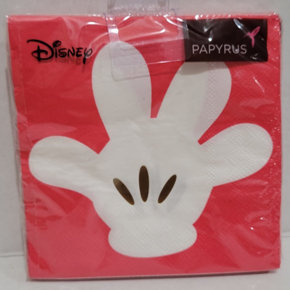 Papyrus | Party Supplies | Papyrus Disney 2 Beverage Napkins Mickey ...
